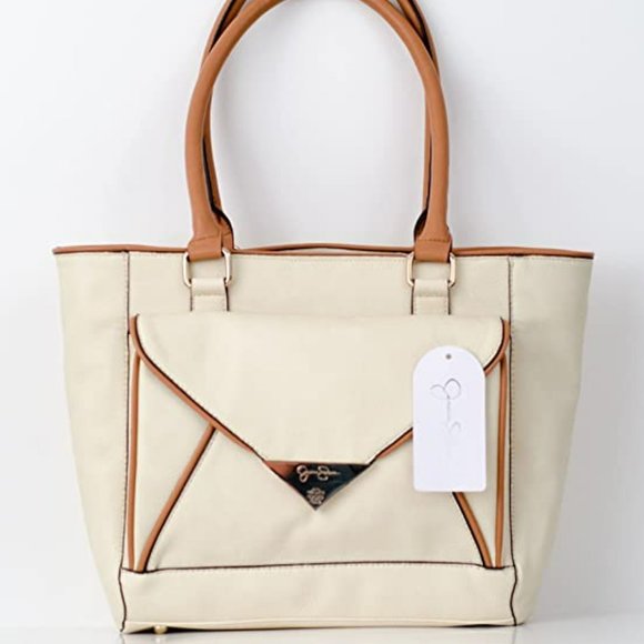 Jessica Simpson | Bags | Jessica Simpson Tote Bag Brand New Off White ...